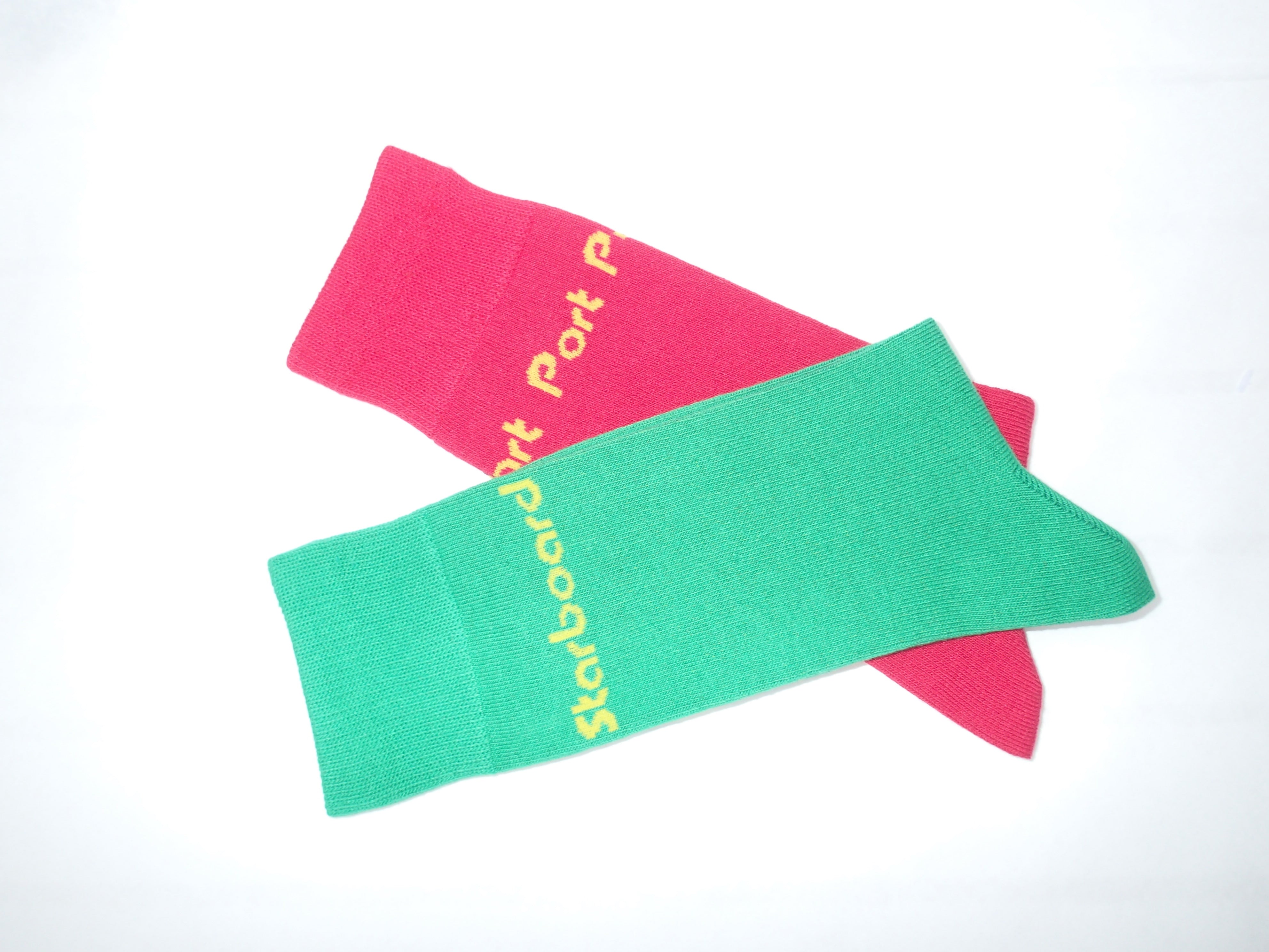 Men's Red Green P&S Crew Socks – Port and Starboard