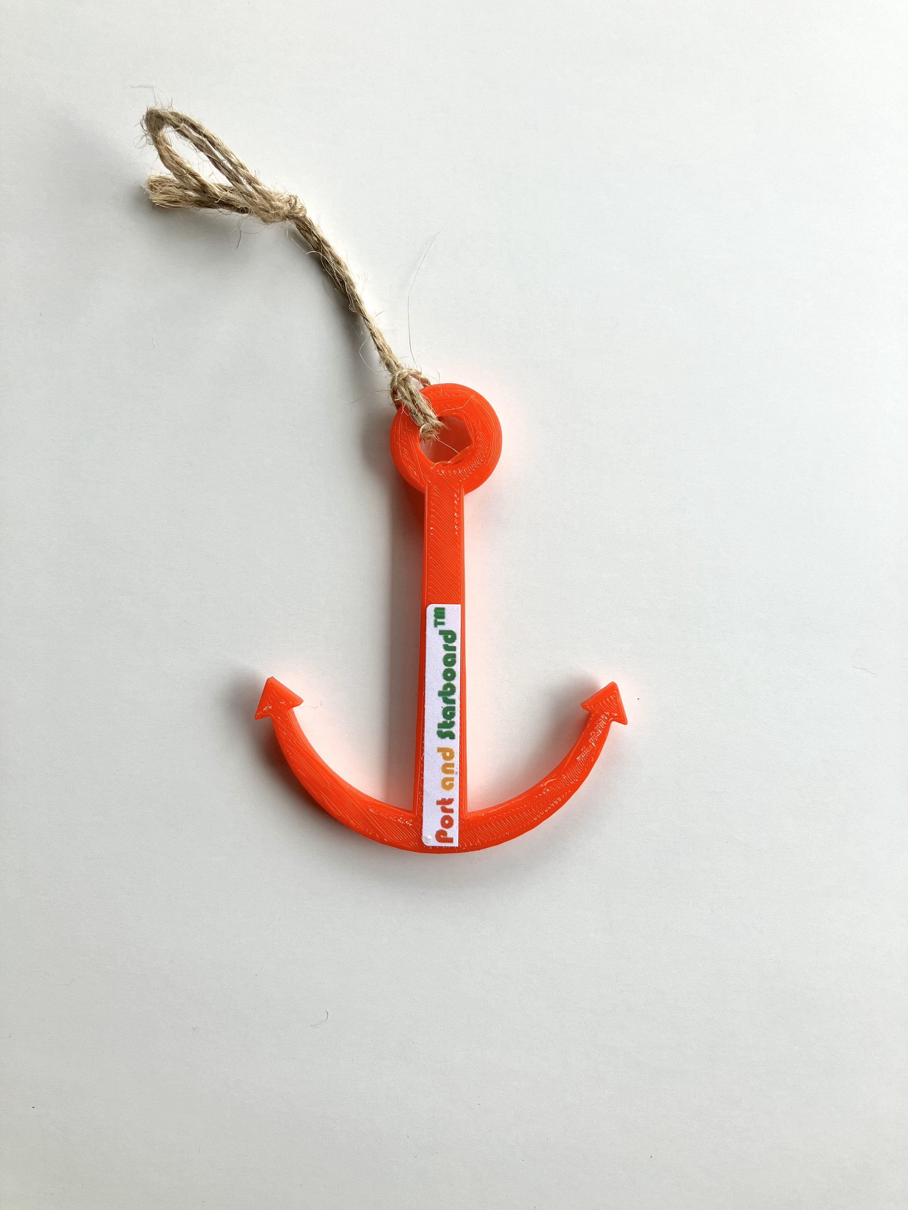 Anchor Decoration – Port and Starboard